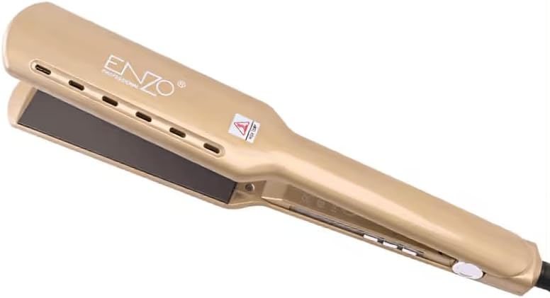 Enzo Hair Straightener Ceramic, Titanium Gold